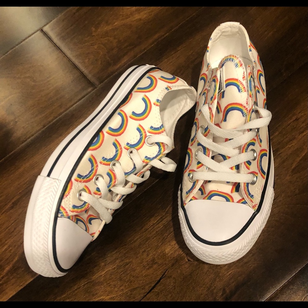 Converse Taylor All Star Rainbow Sneaker Nwot - Gem